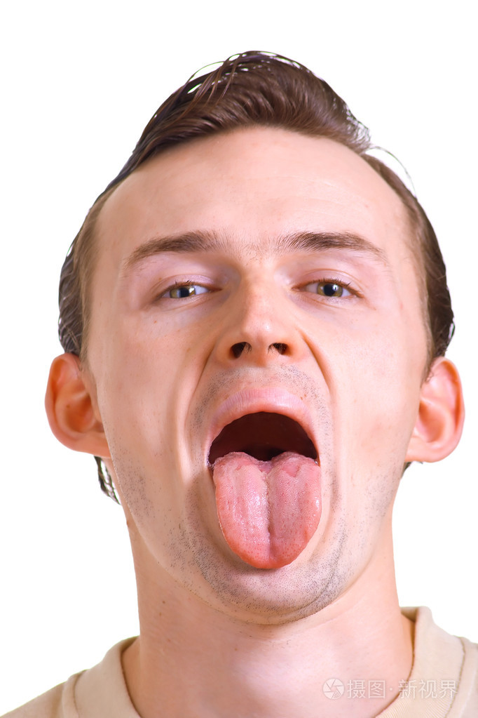 人舌头图片大全舌头根部正常图片 伤感说说吧