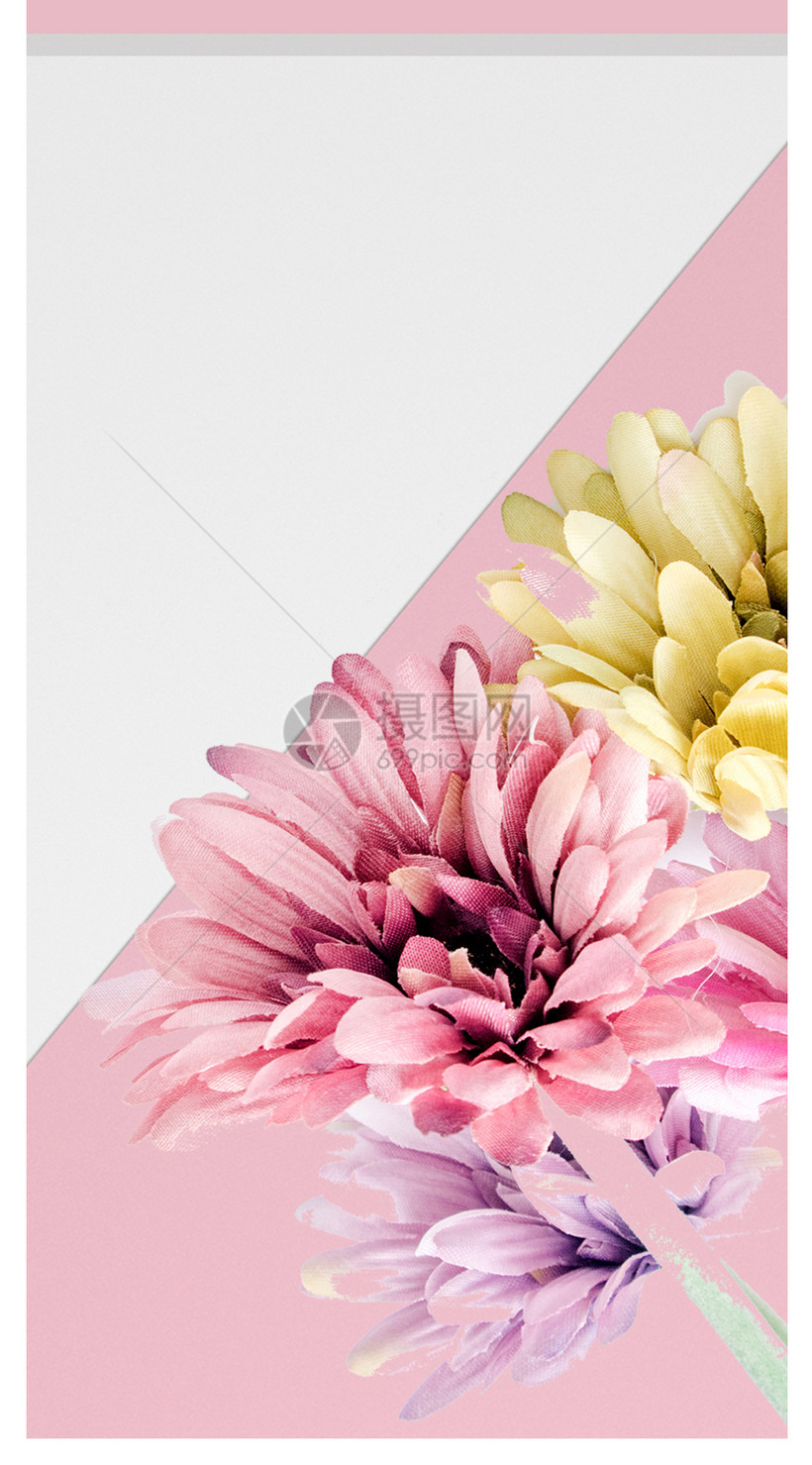 花卉手机壁纸模板素材-正版图片400470493-摄图网