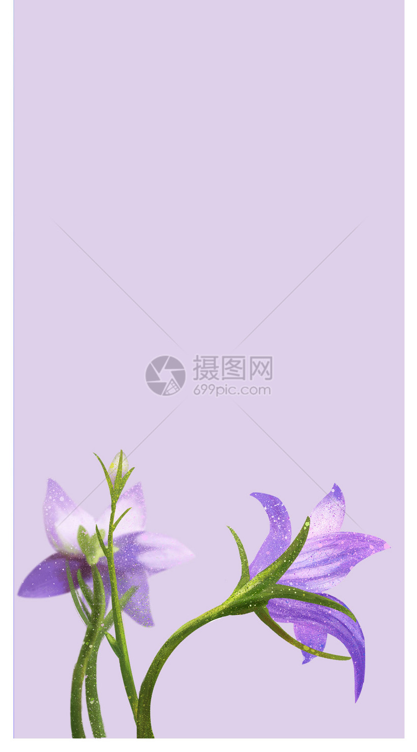 花卉手机壁纸模板素材-正版图片400506582-摄图网