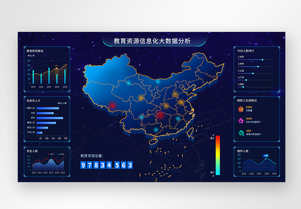 科技感中国地图图片_科技感中国地图素材_科技感中国地图高清图片_摄图网图片下载