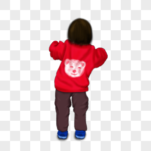小孩背影图片素材_小孩背影图片大全_小孩背影背景图片