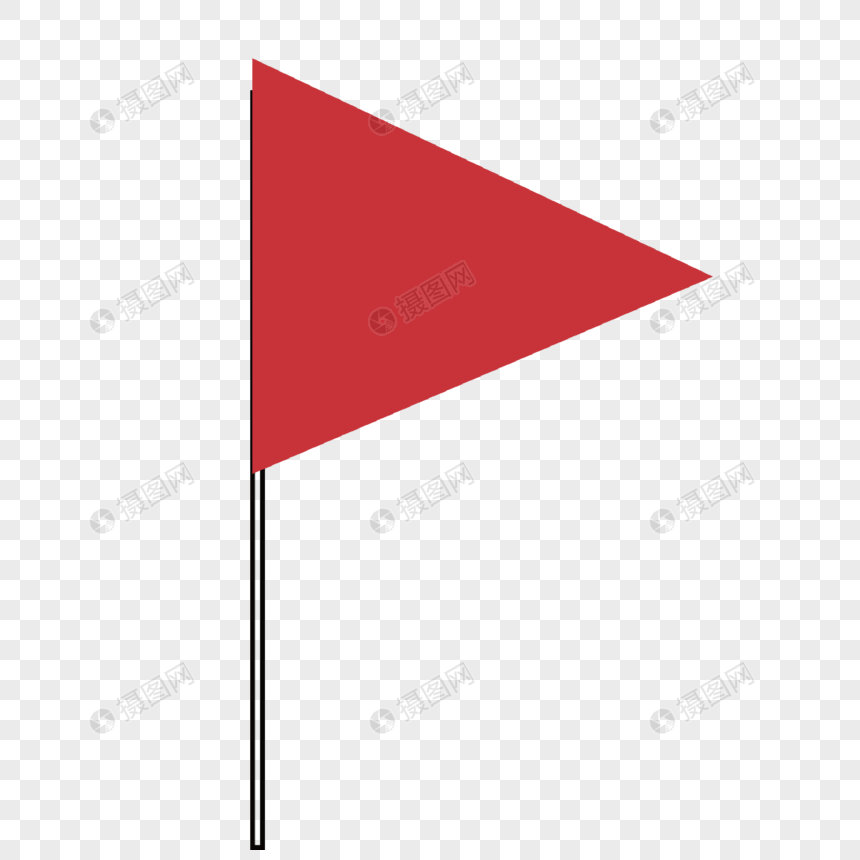 小红旗元素素材下载-正版素材400221961-摄图网
