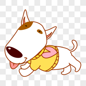 卡通小狗奔跑_卡通小狗奔跑图片-卡通小狗奔跑图片素材大全-摄图网