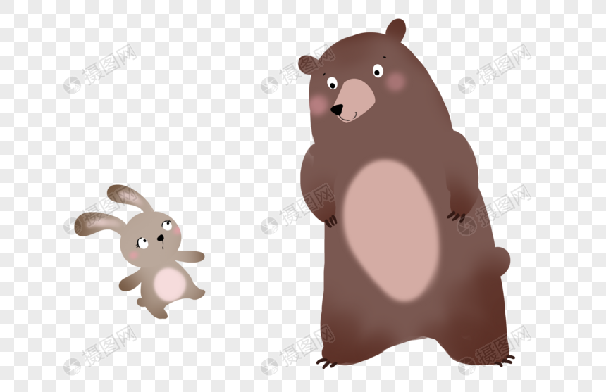 卡通动物元素素材下载-正版素材400242097-摄图网