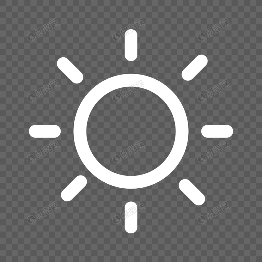 太阳线性图标元素素材下载-正版素材400282337-摄图网