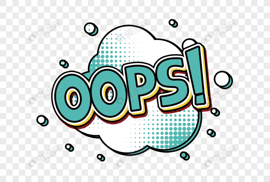 OOPS字体设计元素素材下载-正版素材400301478-摄图网
