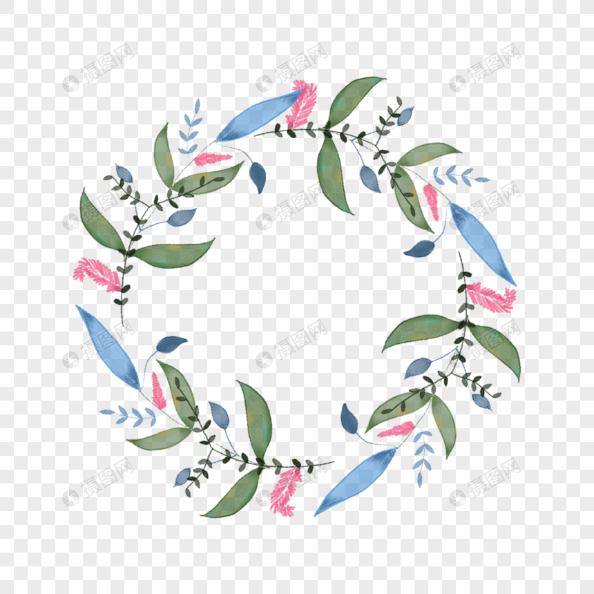 花卉边框元素素材下载-正版素材400990905-摄图网