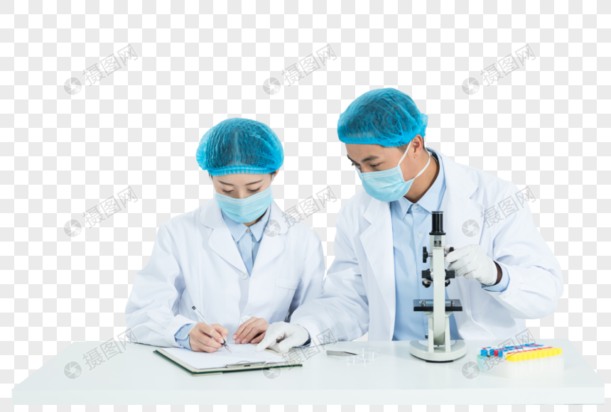 科研人员做研究元素素材下载-正版素材400998054-摄图网