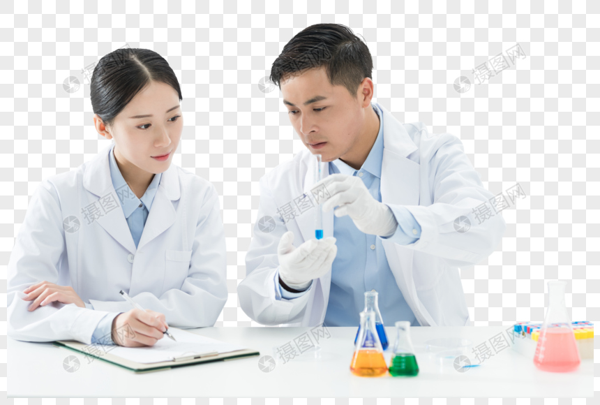 科研人员做研究元素素材下载-正版素材400998069-摄图网