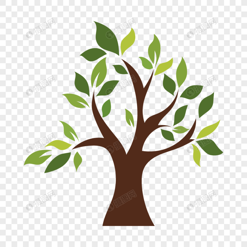 卡通树矢量元素素材下载-正版素材401006874-摄图网