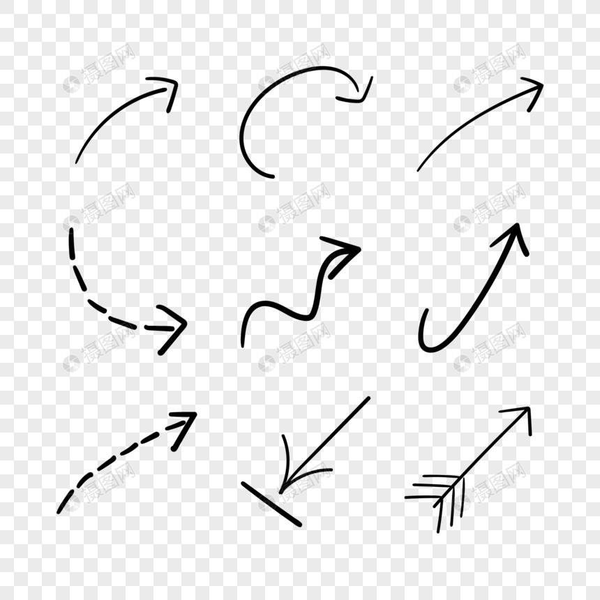 箭头矢量元素素材下载-正版素材401012082-摄图网