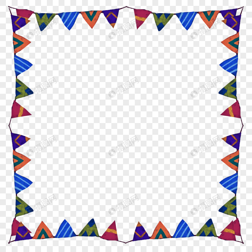 彩色边框元素素材下载-正版素材401043738-摄图网