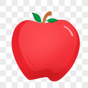 卡通苹果图片_卡通苹果素材_卡通苹果高清图片_摄图网图片下载