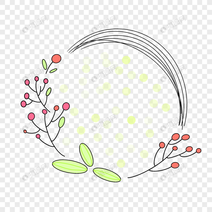 花边框元素素材下载-正版素材401078179-摄图网