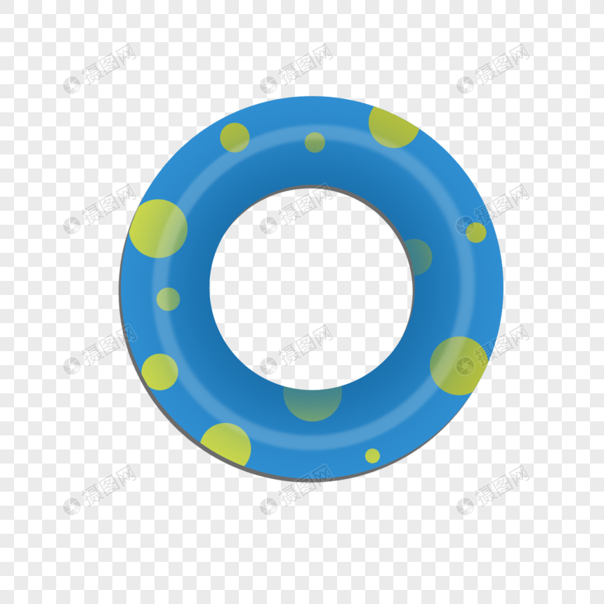 卡通游泳圈元素素材下载-正版素材401084203-摄图网