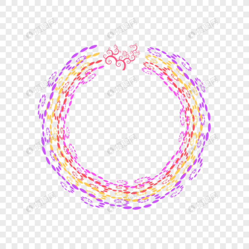 彩色边框元素素材下载-正版素材401099483-摄图网