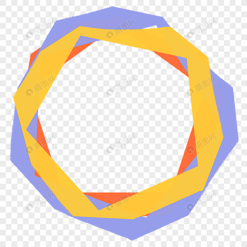 彩色边框元素素材下载-正版素材401099970-摄图网