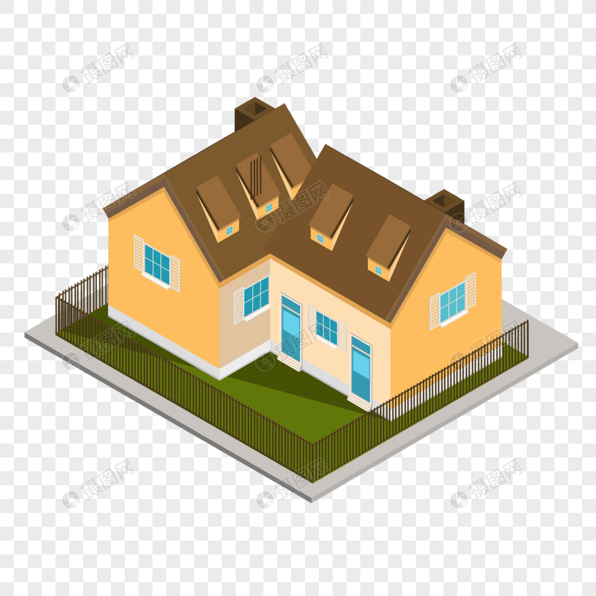 建筑元素素材下载-正版素材401137991-摄图网