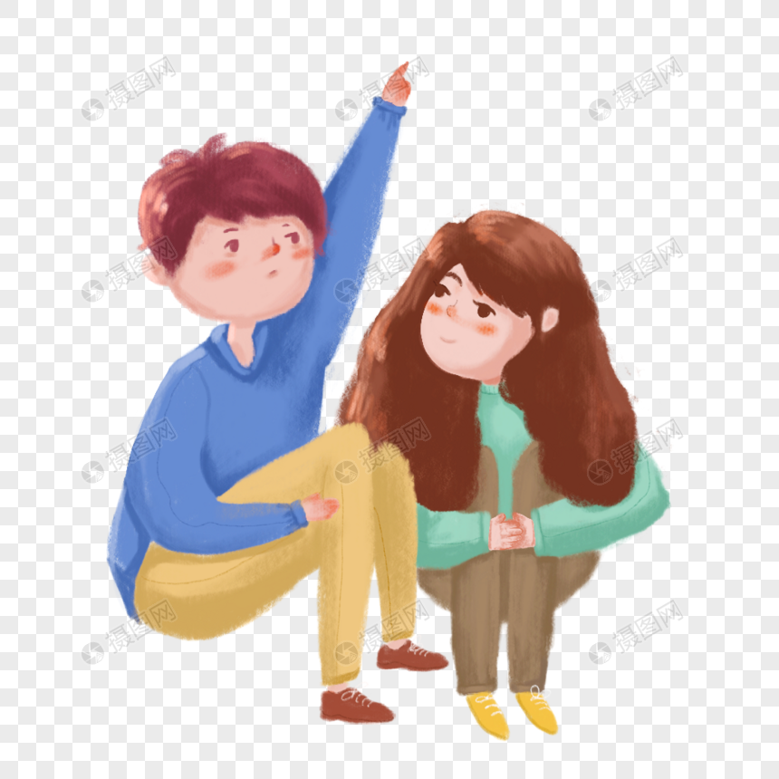 看星星的孩子元素素材下载-正版素材401144563-摄图网