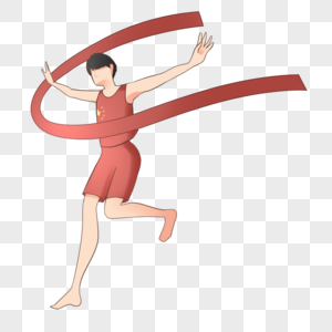 飞奔的小男孩元素素材下载-正版素材400509143-摄图网