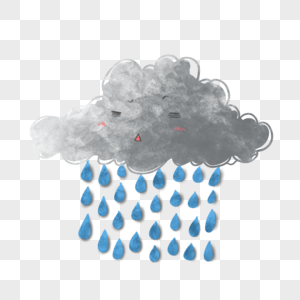 大暴雨来袭3D图形免抠矢量图标元素素材下载-正版素材401170855-摄图网