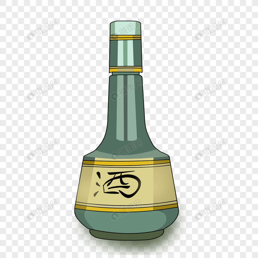 白酒元素素材下载-正版素材401180392-摄图网