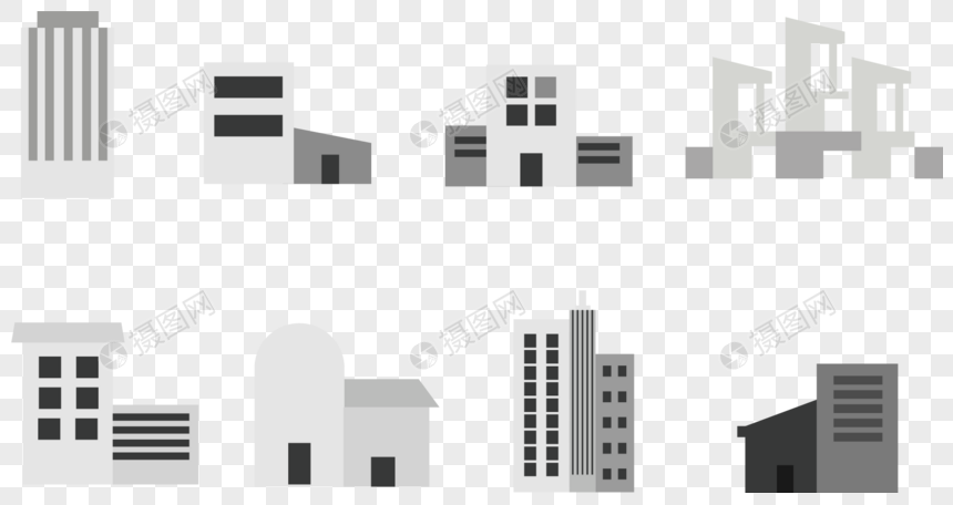 建筑元素素材下载-正版素材401204620-摄图网