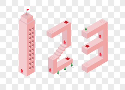 1234数字图片-1234数字素材图片大全-摄图网