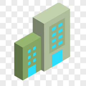 2.5D房屋元素素材下载-正版素材401446353-摄图网