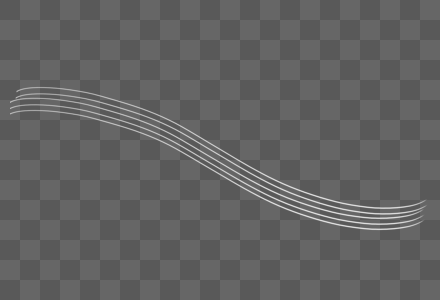 白色线条元素_免抠素材_PNG图片下载-摄图网