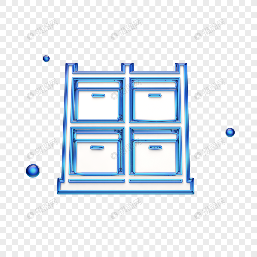 立体装饰货架图标元素素材下载-正版素材401261408-摄图网