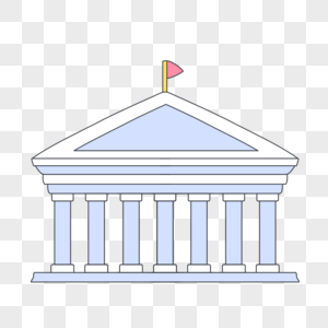 博物馆卡通图片_博物馆卡通素材_博物馆卡通高清图片_摄图网图片下载