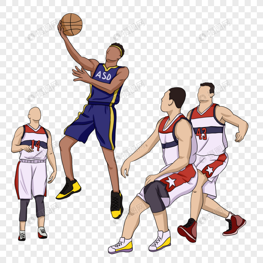 NBA篮球元素素材下载-正版素材401270320-摄图网