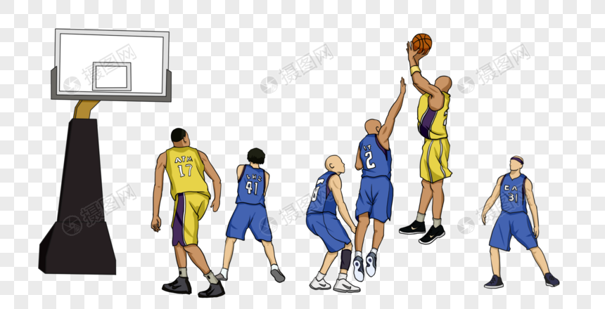 NBA元素素材下载-正版素材401286724-摄图网