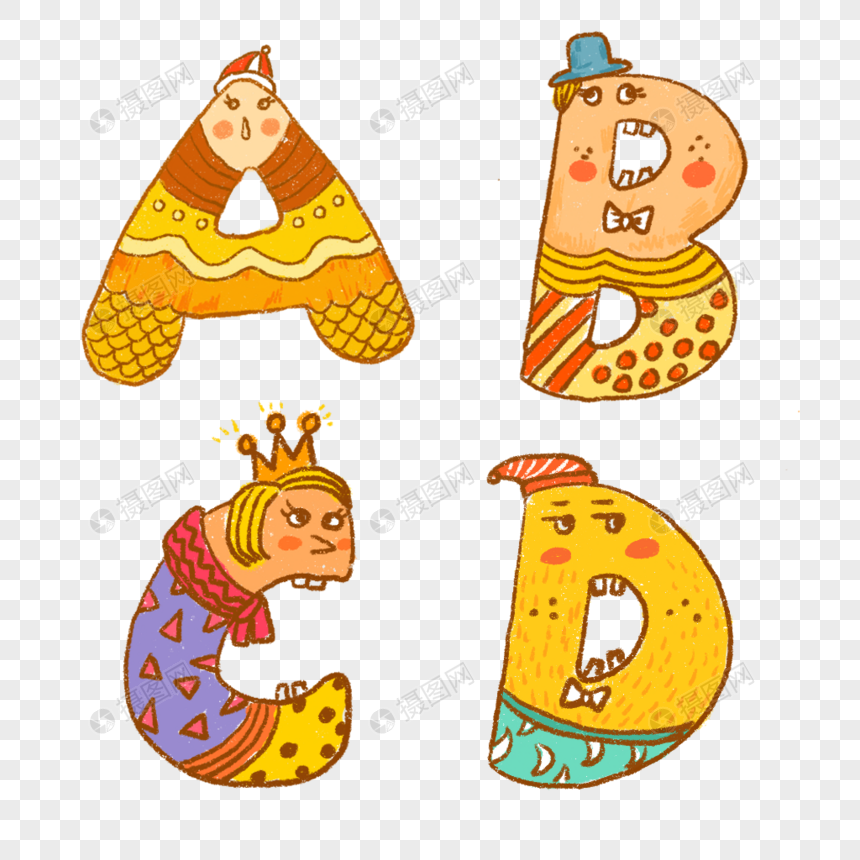 字母ABC元素素材下载-正版素材401299275-摄图网