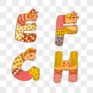 E F G H元素素材下载-正版素材401418907-摄图网