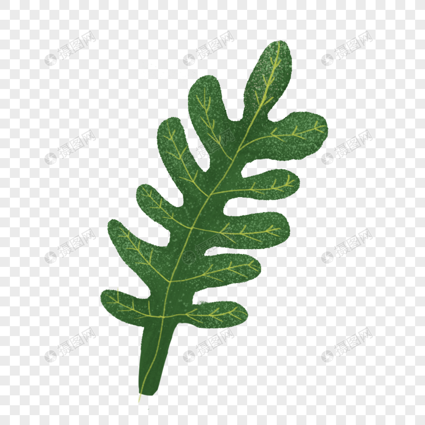 绿色肌理粗壮的植物元素素材下载-正版素材401317440-摄图网