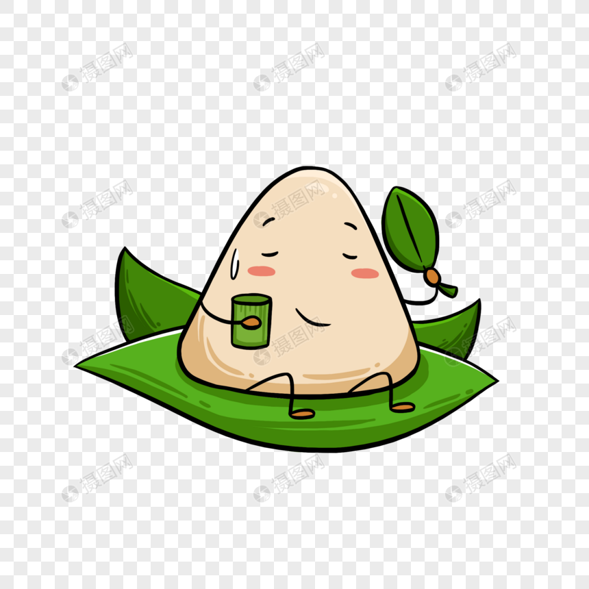 卡通粽子元素素材下载-正版素材401324788-摄图网