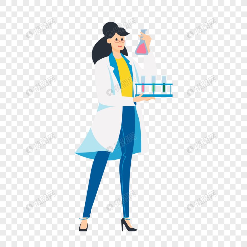 研究人员元素素材下载-正版素材401332701-摄图网