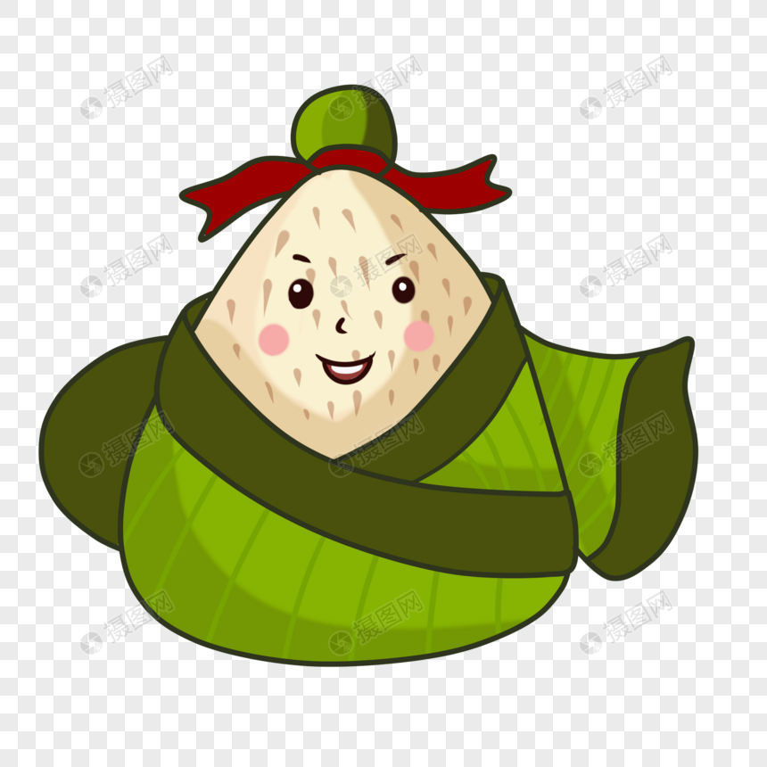 卡通粽子元素素材下载-正版素材401337308-摄图网
