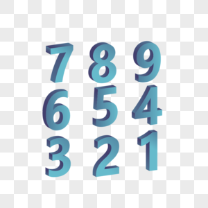 123创意数字元素素材下载-正版素材401076926-摄图网