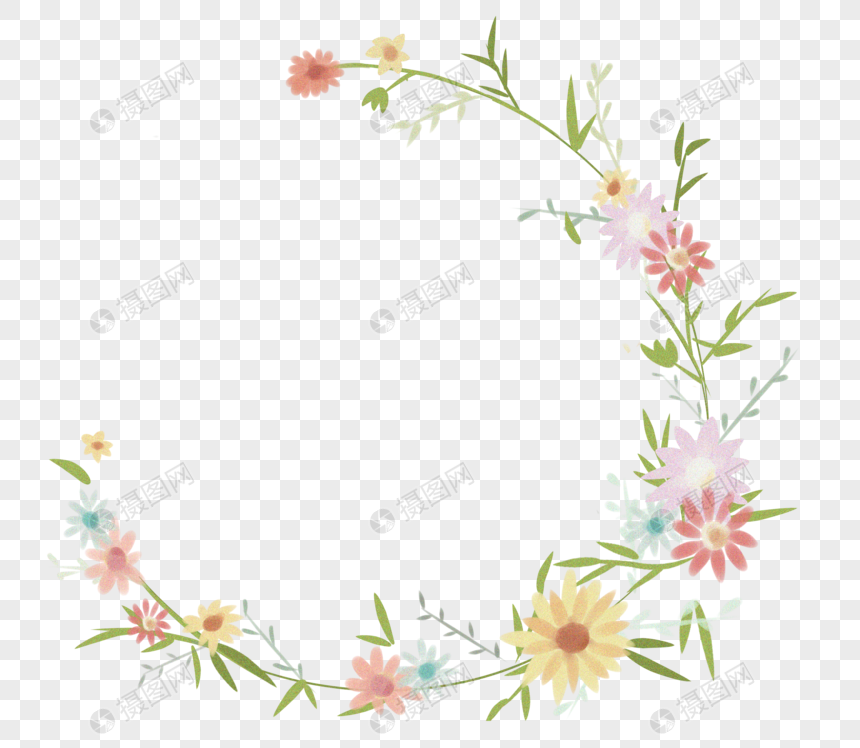 花边框元素素材下载-正版素材401370074-摄图网