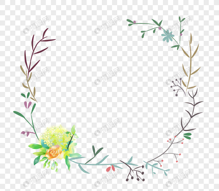 花边框元素素材下载-正版素材401370095-摄图网