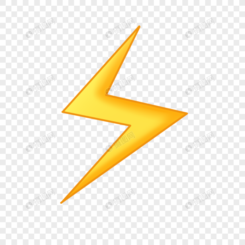 闪电元素素材下载-正版素材401380233-摄图网