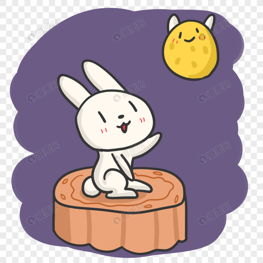 月兔元素素材下载-正版素材401419594-摄图网