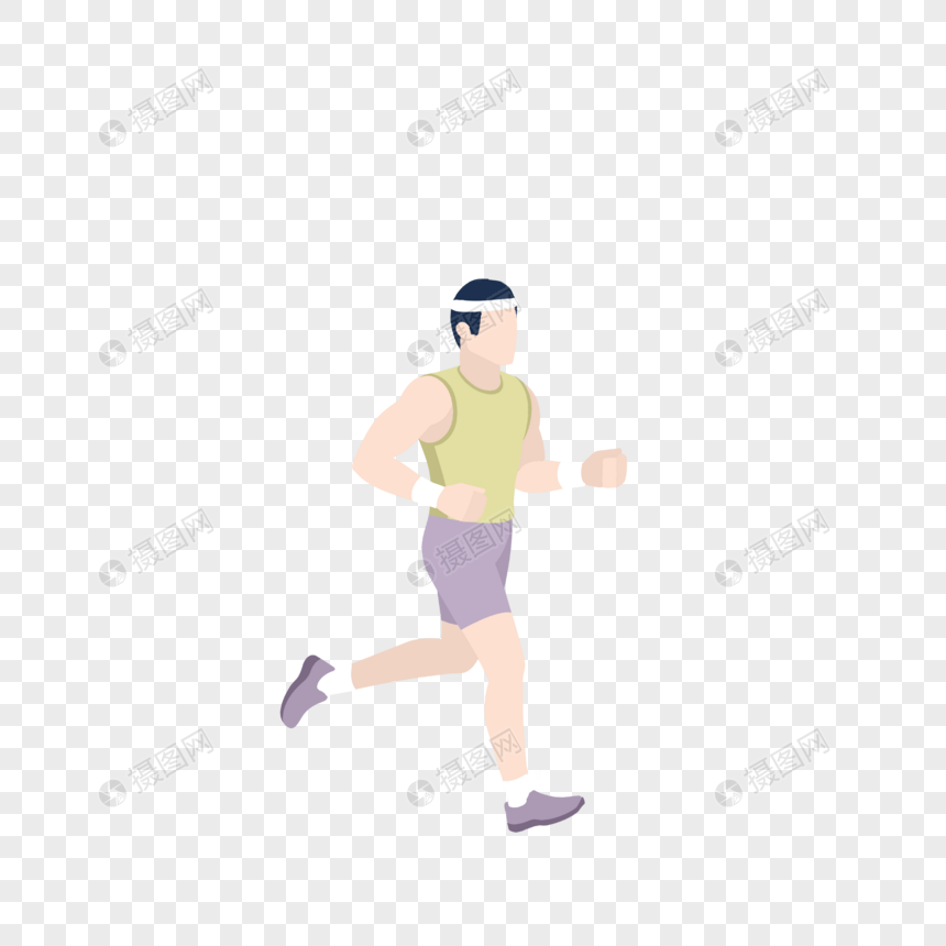 跑步元素素材下载-正版素材401437843-摄图网