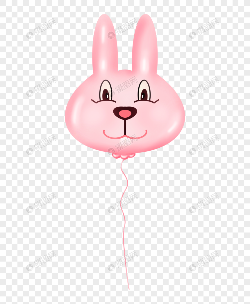 兔子气球元素素材下载-正版素材401474891-摄图网