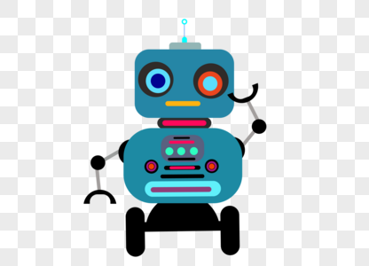 卡通机器人图片_卡通机器人素材_卡通机器人高清图片_摄图网图片下载