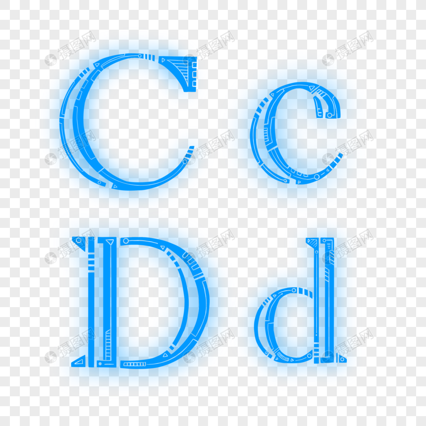 字母CcDd元素素材下载-正版素材401489131-摄图网