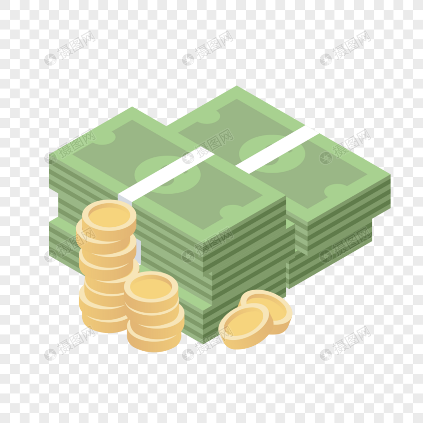金钱资金图标免抠矢量插画素材元素素材下载-正版素材401492960-摄图网